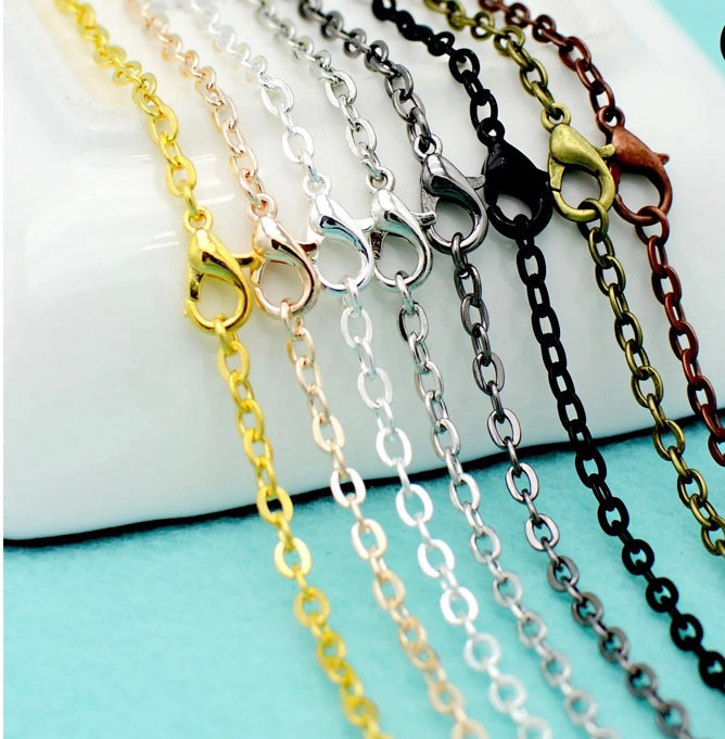 Bulk Necklace Chains for Jewelry Making – Perfect Pendants Plus
