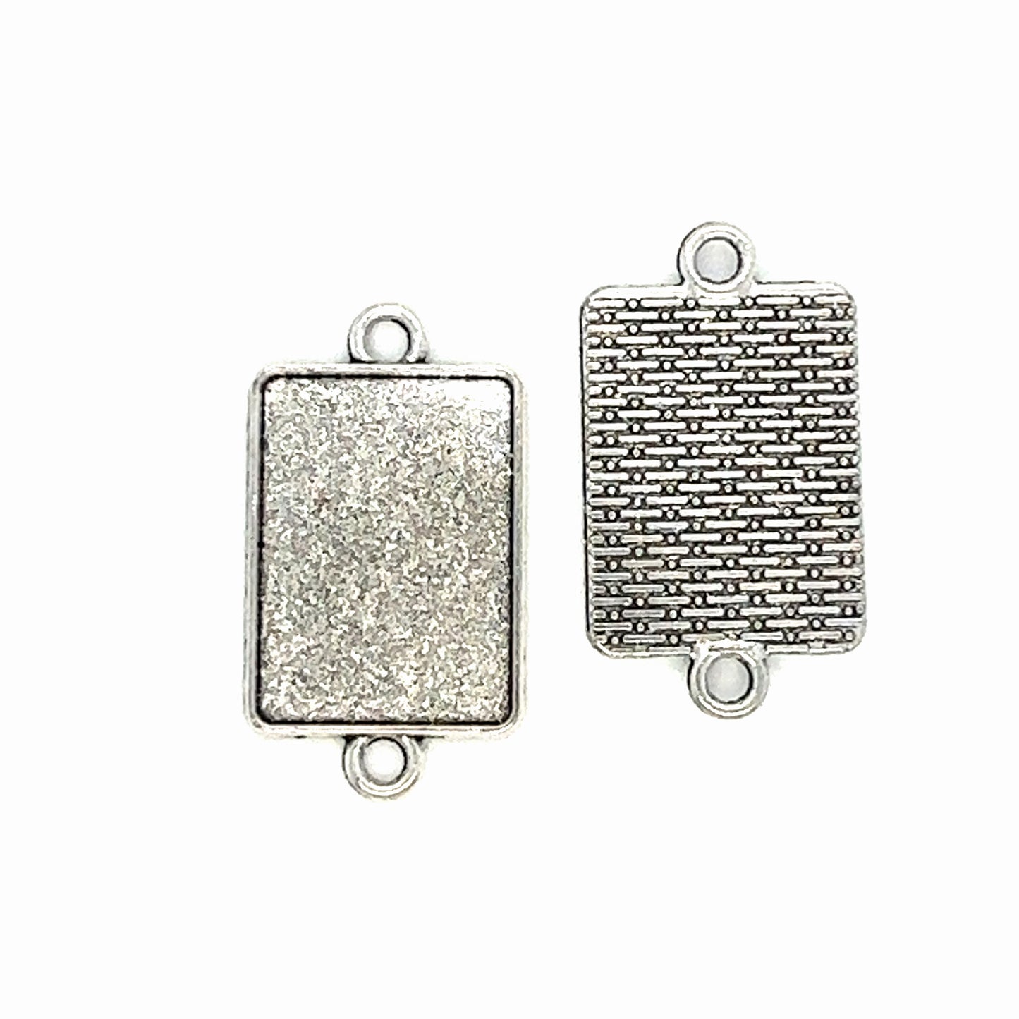 18x25mm Rectangle Connector Blank Setting – Perfect Pendants Plus