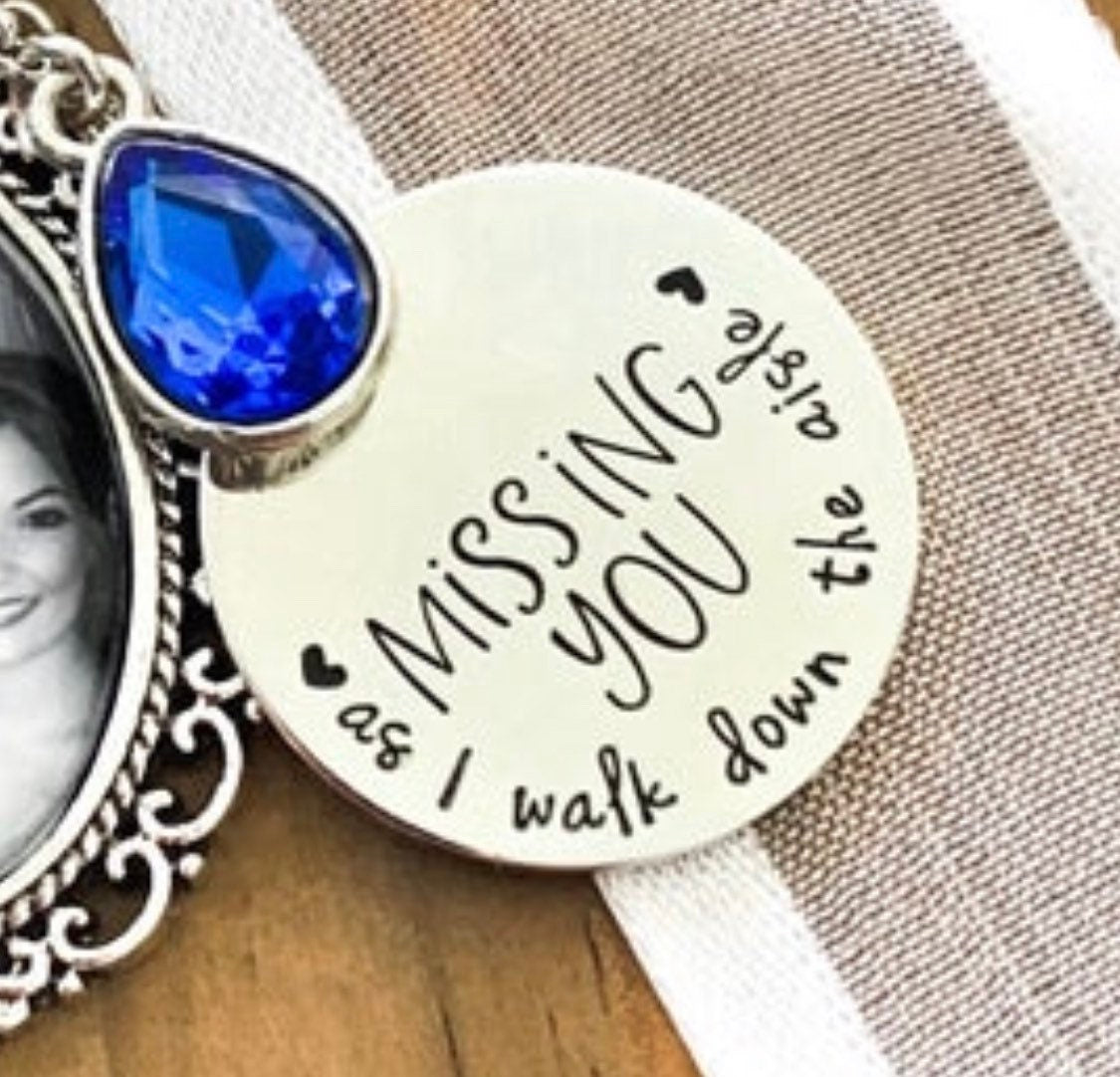 Walk Me Down the Aisle Wedding Bouquet Memorial Keepsake